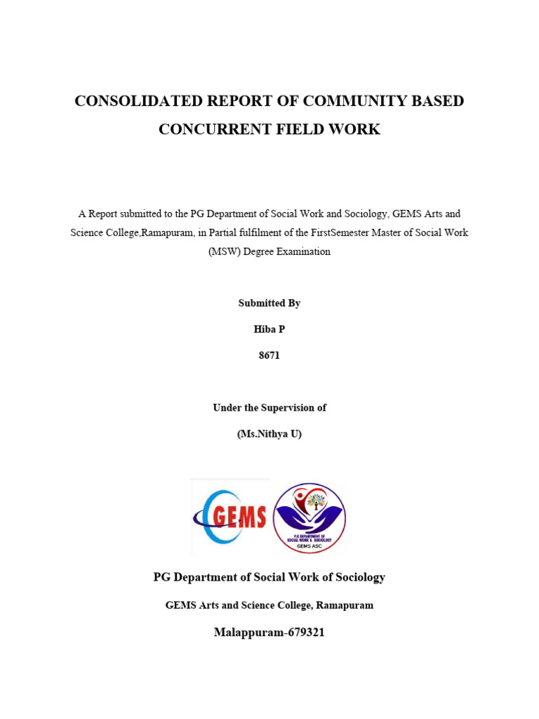 Consolidate Report | PDF
