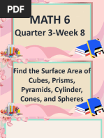 Mathematics GR 8 Project Term 3 | PDF | Area | Rectangle