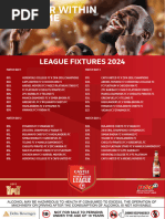 Fixtures - GDL Promotion League - 2024 | PDF | Sports | Team Sports