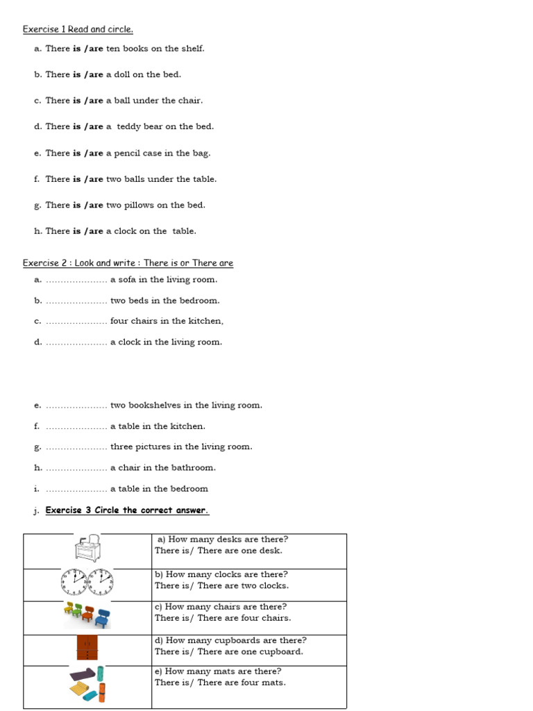 Bài tập kids 1 unit 13 14 15 | PDF | Interior Design | Home