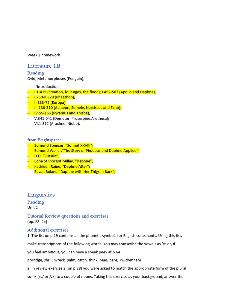 Huiswerk Map Week 2 | PDF