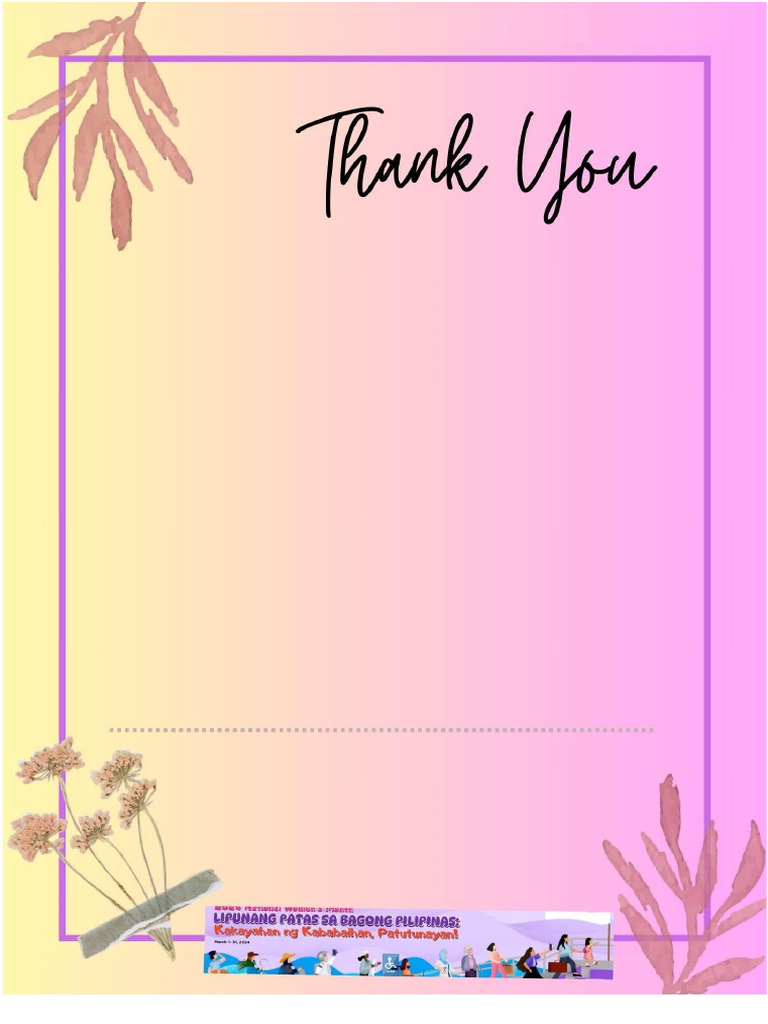 Template - 2 - Thank You Letter | PDF