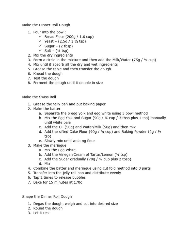 Bpp Action Plan Pdf Dough Cakes