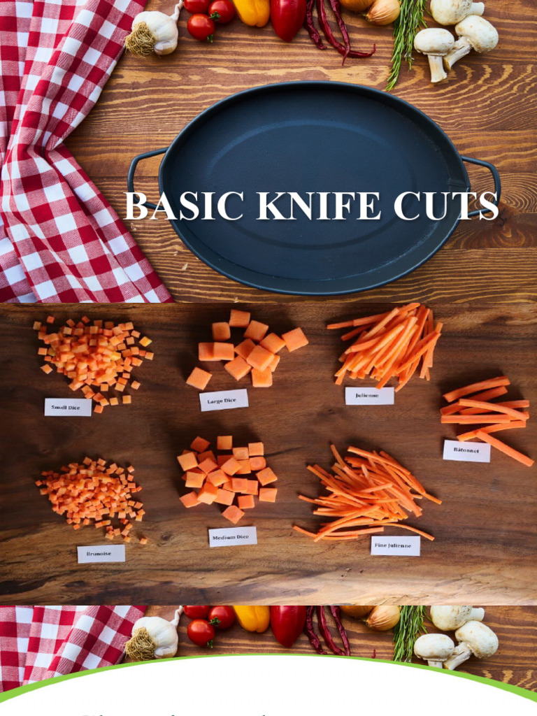 Basic Knife Cut Pdf
