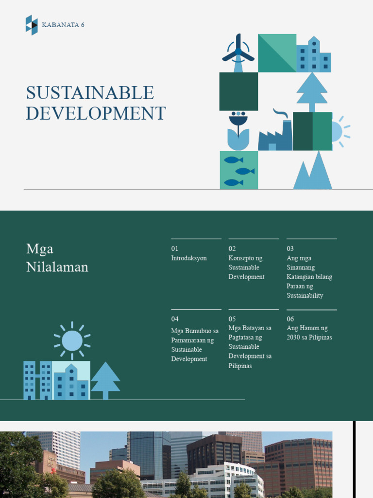 Sustainable Development | PDF