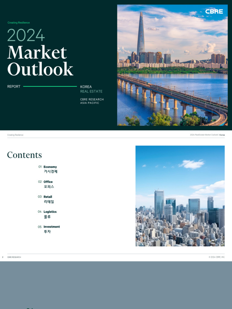 2024 Market Outlook CBRE | PDF