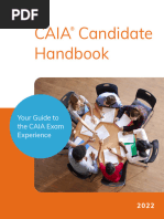 CAIA Exam Handbook 2025 Guide | PDF | Multiple Choice | Curriculum