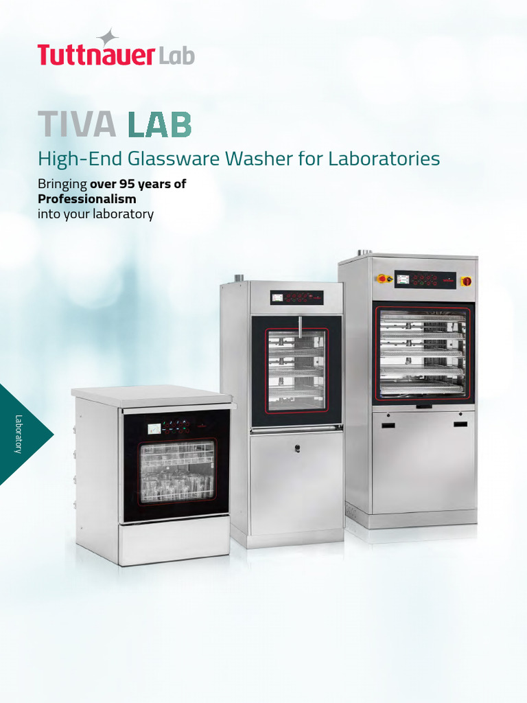 Tiva Washers Laboratory Washers 2023 | PDF | Washing Machine | Laboratories