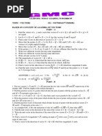 100 A Level Vectors Revision Questions | PDF | Euclidean Plane Geometry ...