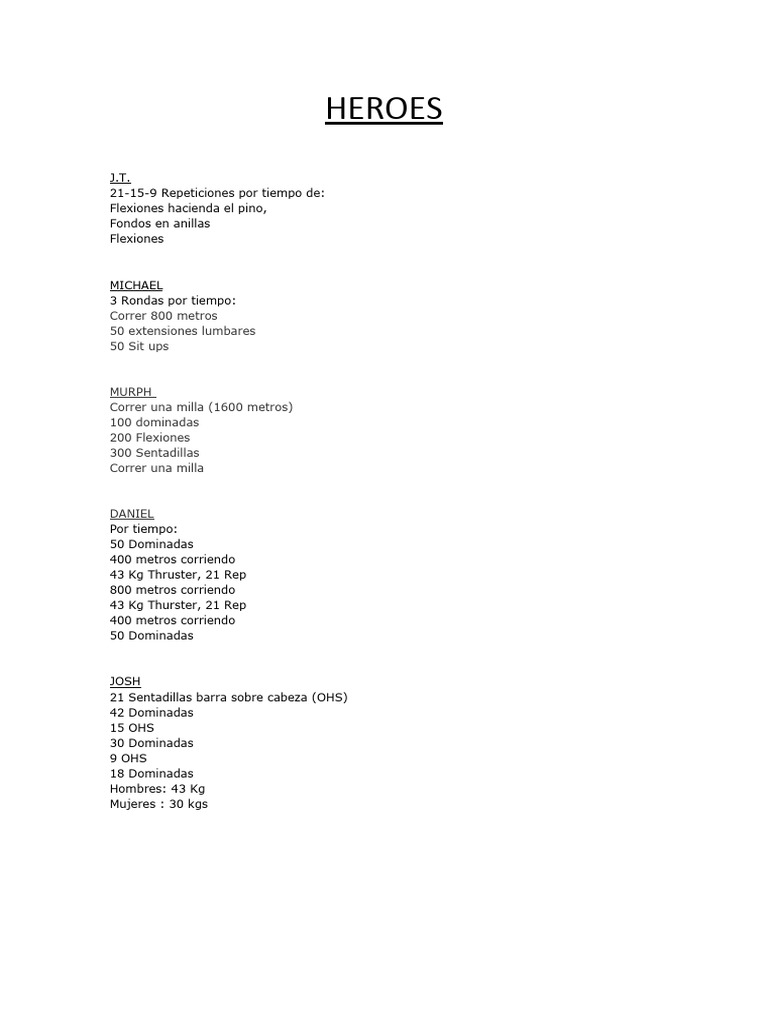 Heroes | PDF