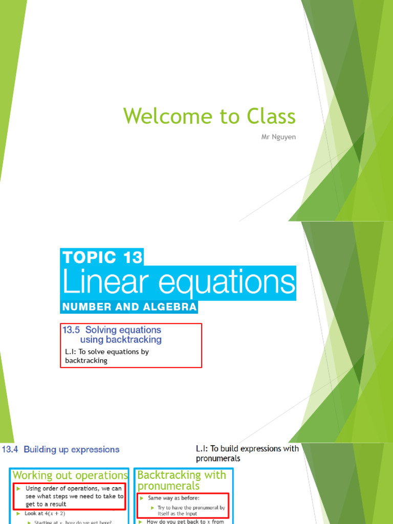 13.5 Solving Equations Using Backtracking | PDF 13.5 Solving Equations Using Backtracking | PDF