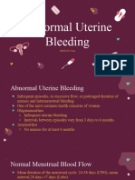 Severe Anemia from Abnormal Uterine Bleeding | PDF | Anemia | Medical ...