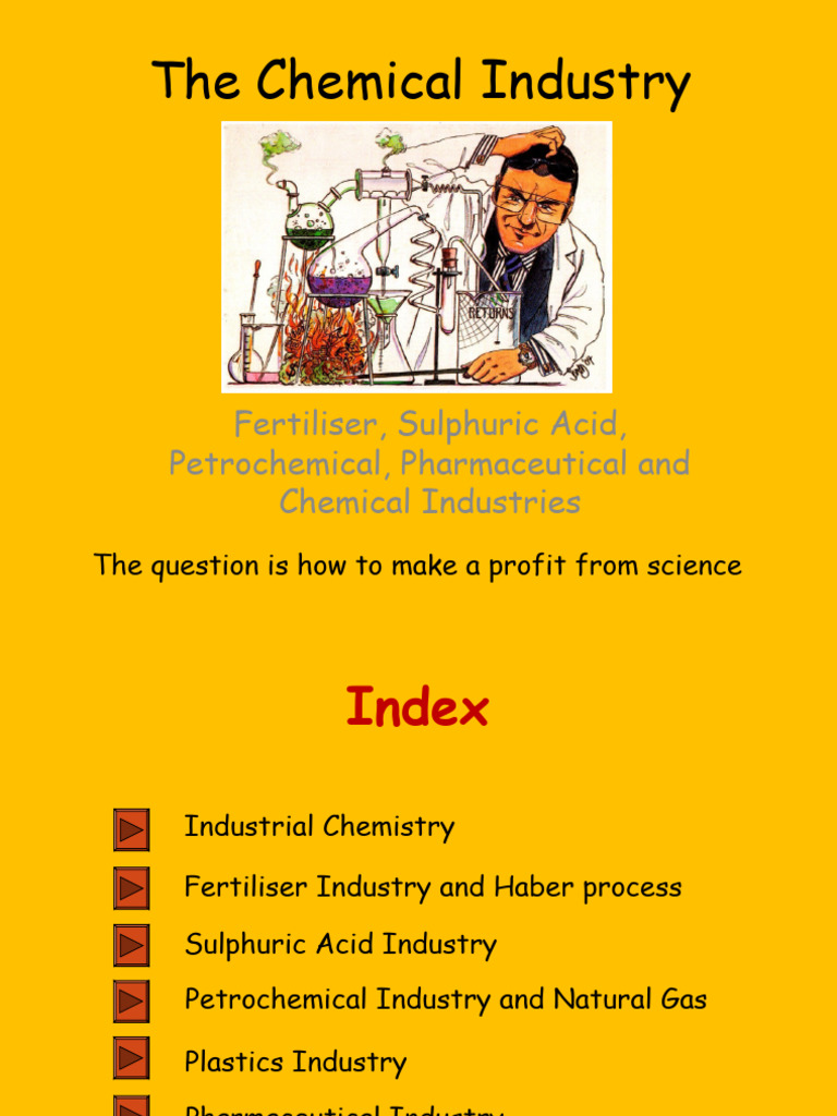 Overview of the Chemical Industry | PDF | Petroleum | Oil Refinery