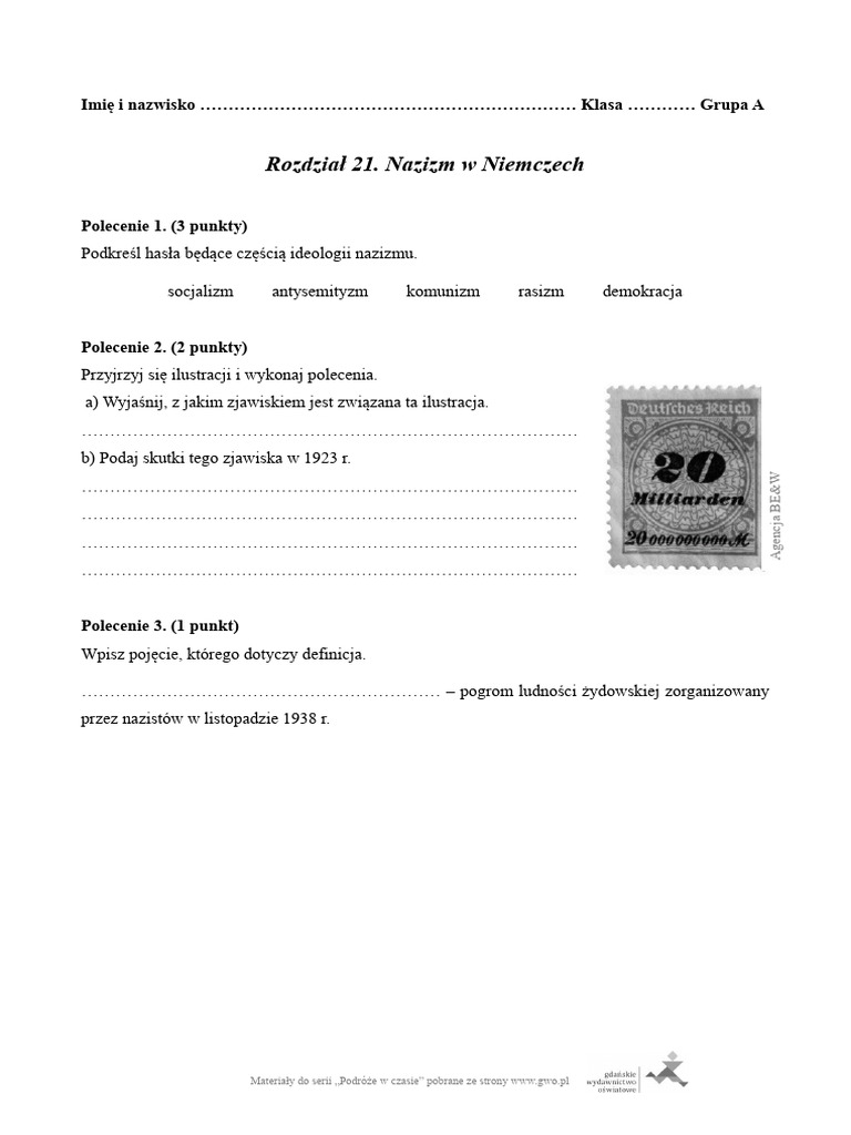 h7p Kartkowka R 21 Agm Gotowe Docx2 | PDF
