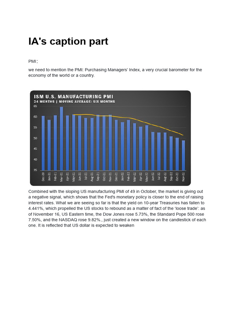 IA's Caption Part | PDF | Balance Of Payments | Interest Rates