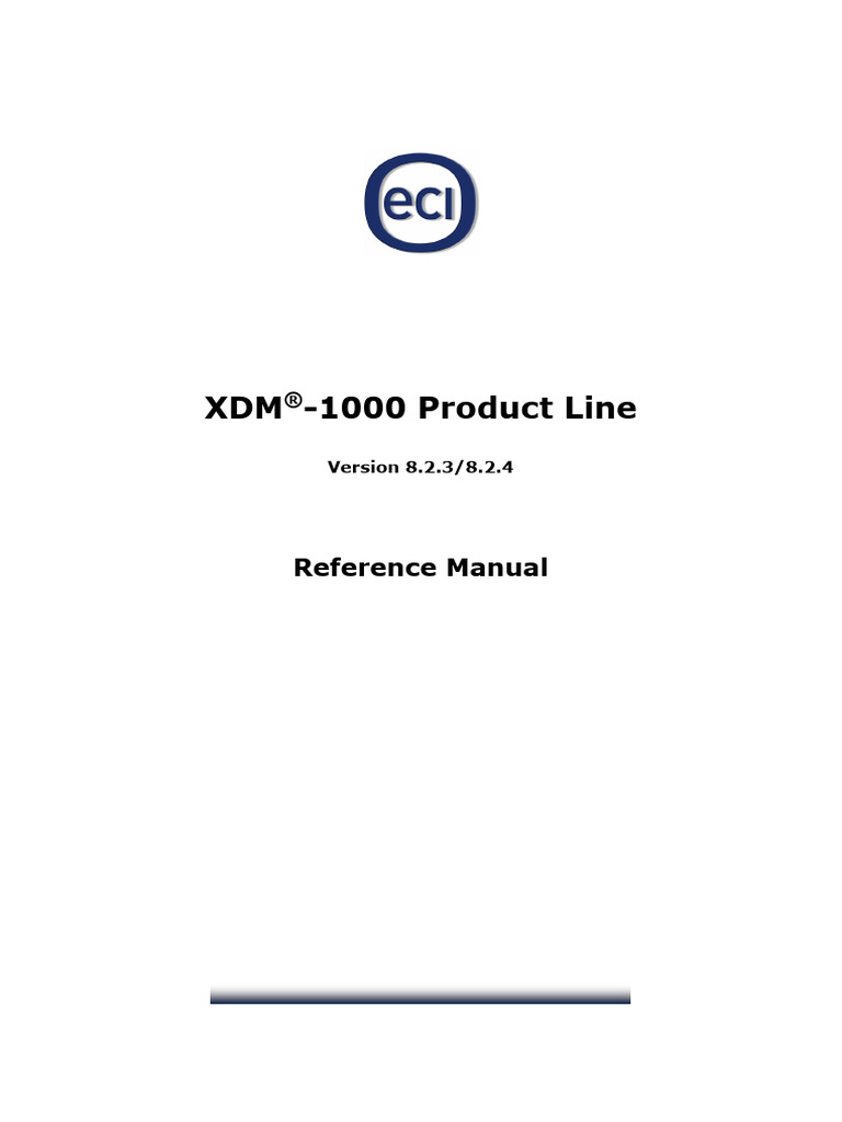 XDM-1000 Product Line RM ETSI B01 8.2.3-8.2.4 en | PDF | Wavelength ...
