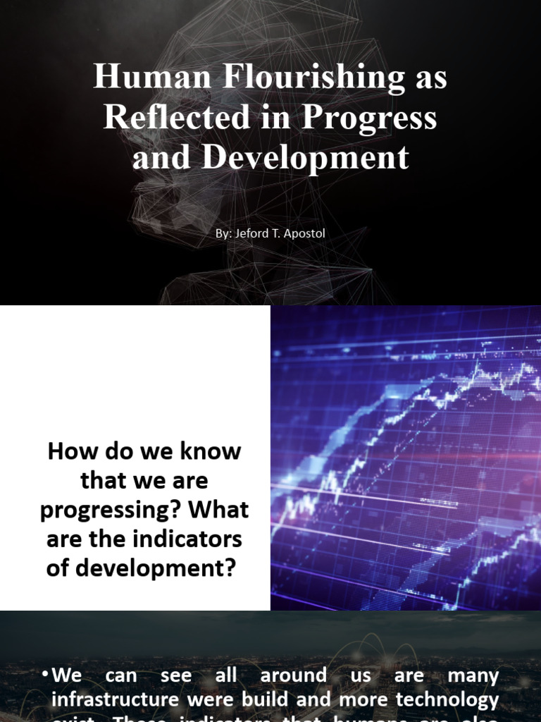 Human Flourishing As Reflected in Progress and Development | PDF