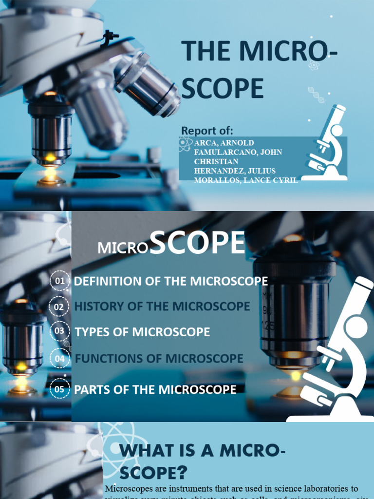 MICROSCOPE | PDF | Microscope | Electron Microscope