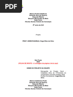 Modelo de Projeto Multidisciplinar | PDF