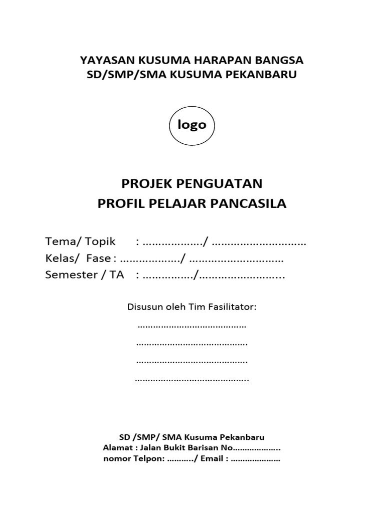 Contoh Modul p5 | PDF | Seni | Sains & Matematika