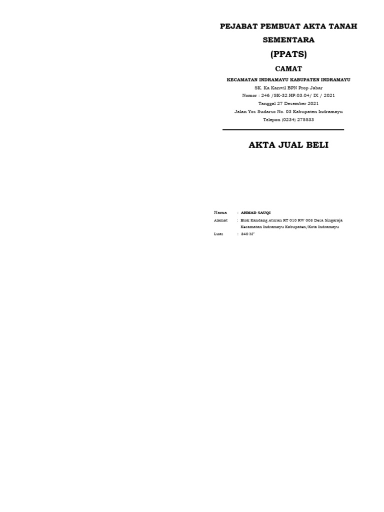 Ajb A3 2019 (Ahli Waris) | PDF