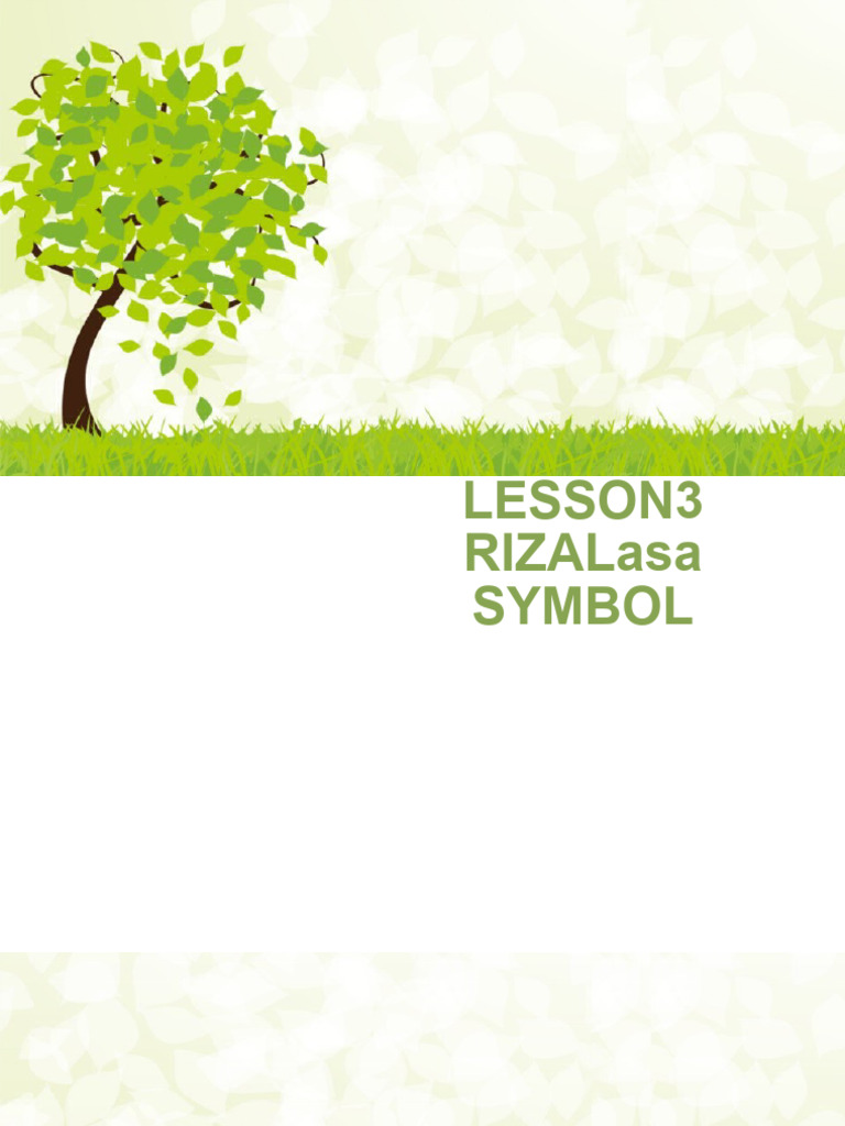 RIZAL As A Symbol 3 | PDF