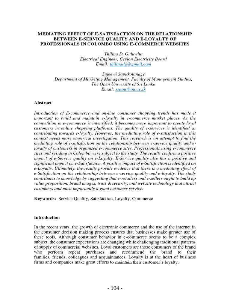 Dimensi + Indikator Baru E-Satisfaction | PDF | Customer Satisfaction | E Commerce