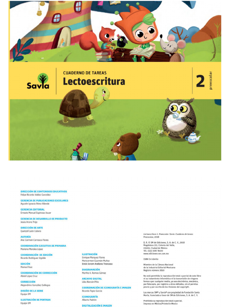 Cuaderno Lectoescritura Para Preescolar 2 Por Materiales Educativos