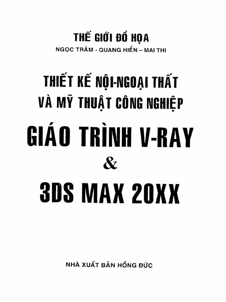 Giao Trinh V Ray Va 3ds Max 20xx | PDF