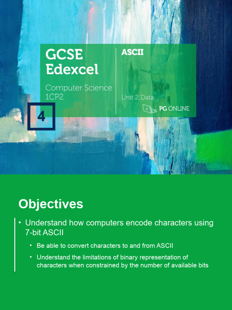 T4 Ascii | PDF | Ascii | Character Encoding