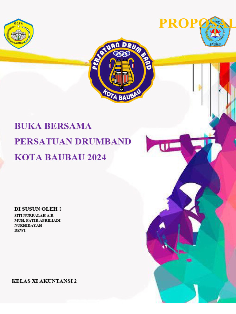 Proposal Drumband | PDF | Karier & Perkembangan | Ilmu Sosial