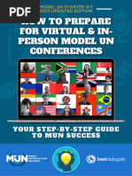 MUN Delegate Handbook | PDF | United Nations | International Relations