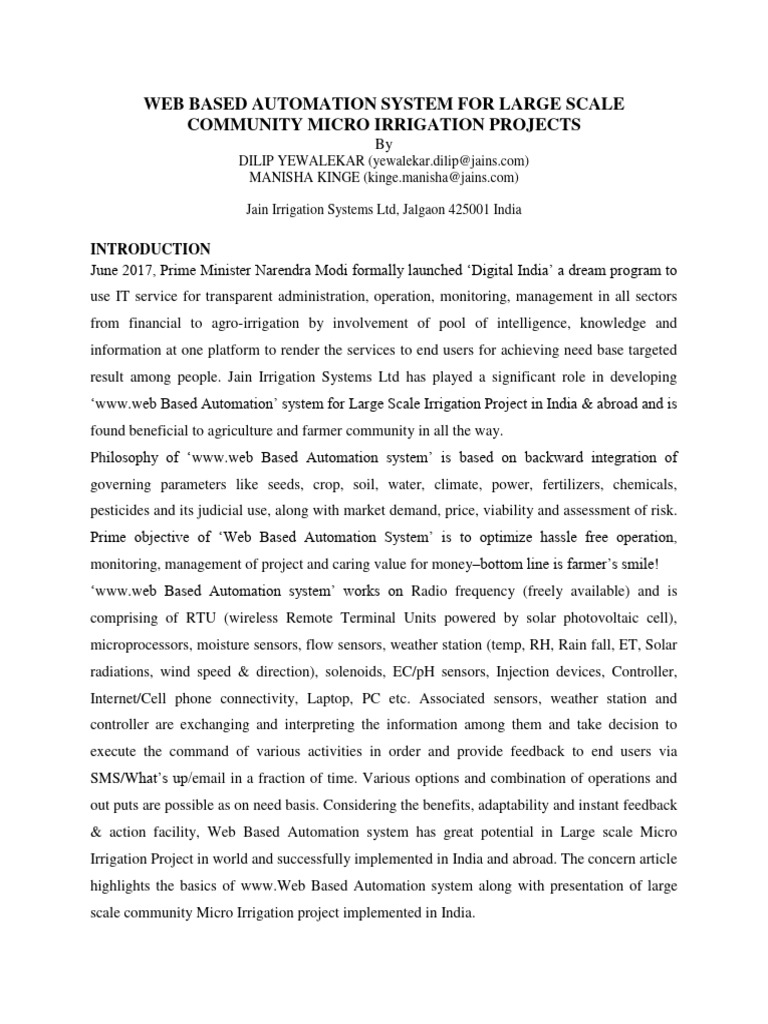 43-Web Based Automation System For Large Scale Community Micro ... 43-Web Based Automation System For Large Scale Community Micro ...