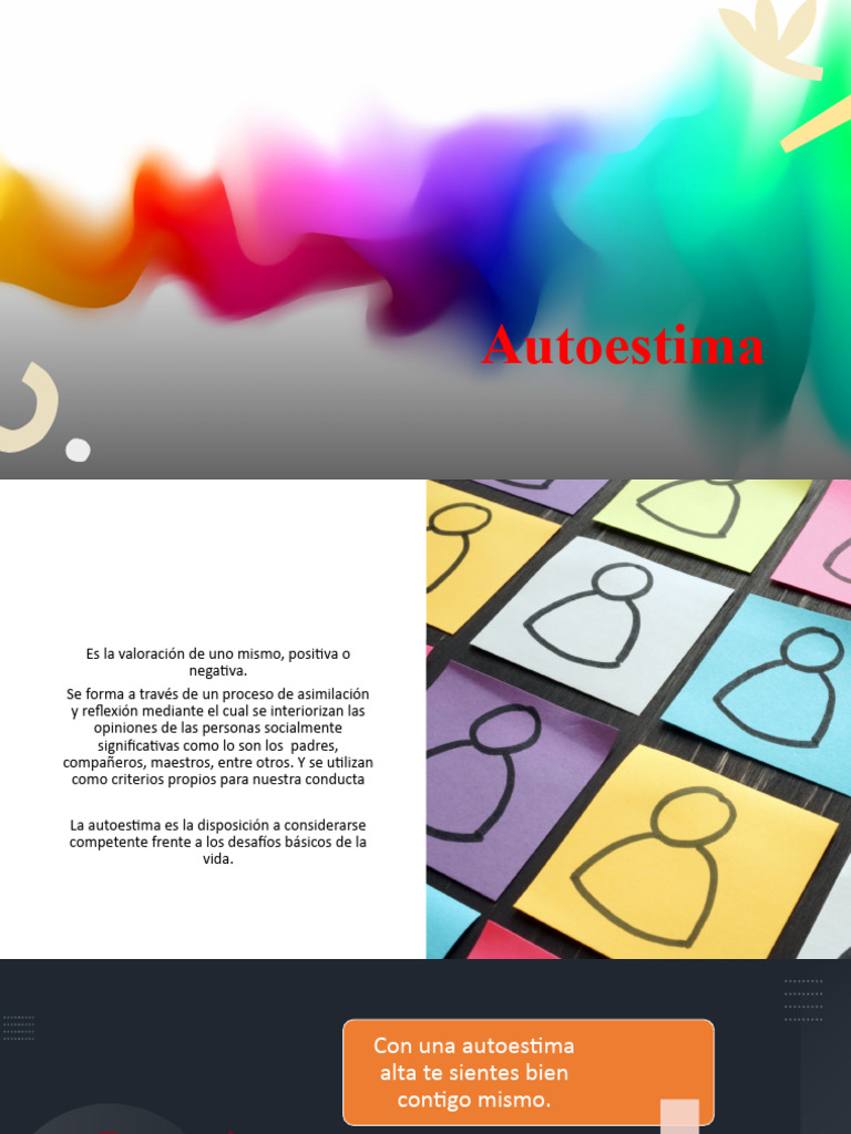 ppt autoestima | PDF | Autoestima | Sicología