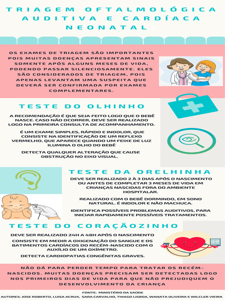 Triagem Neonatal | PDF