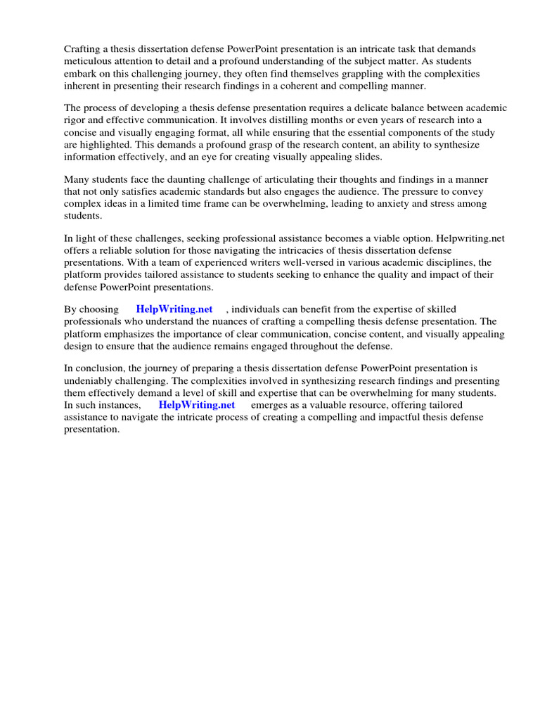 Thesis Dissertation Defense | PDF | Computers