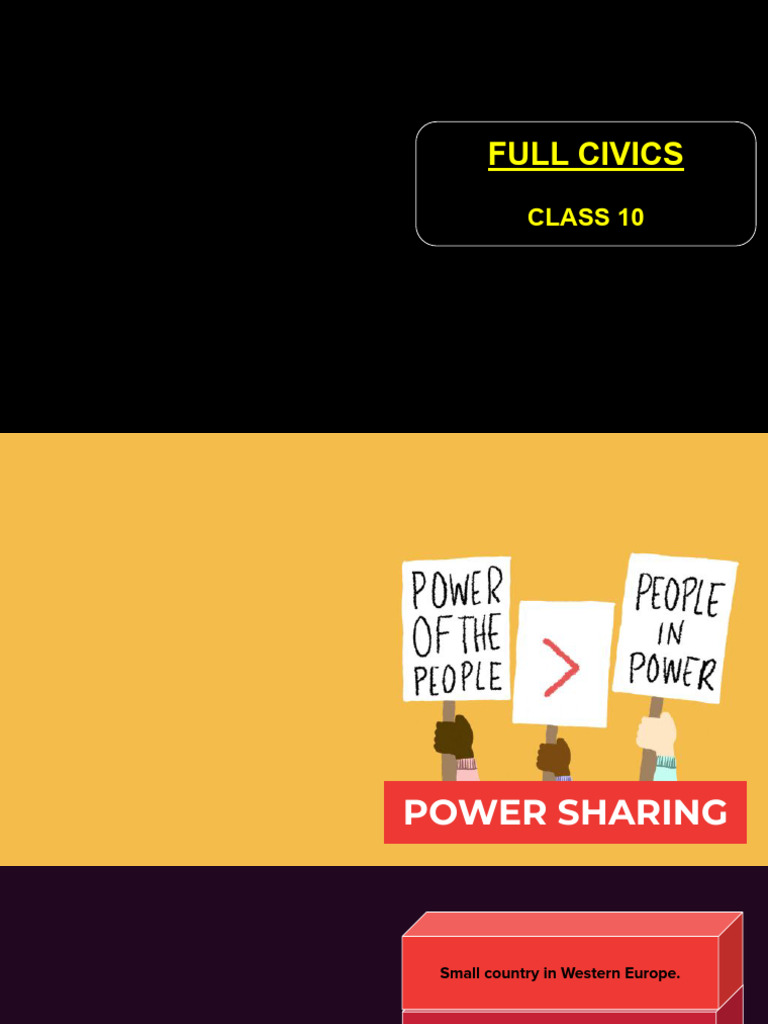Full Civics Class 10 | Download Free PDF | Government
