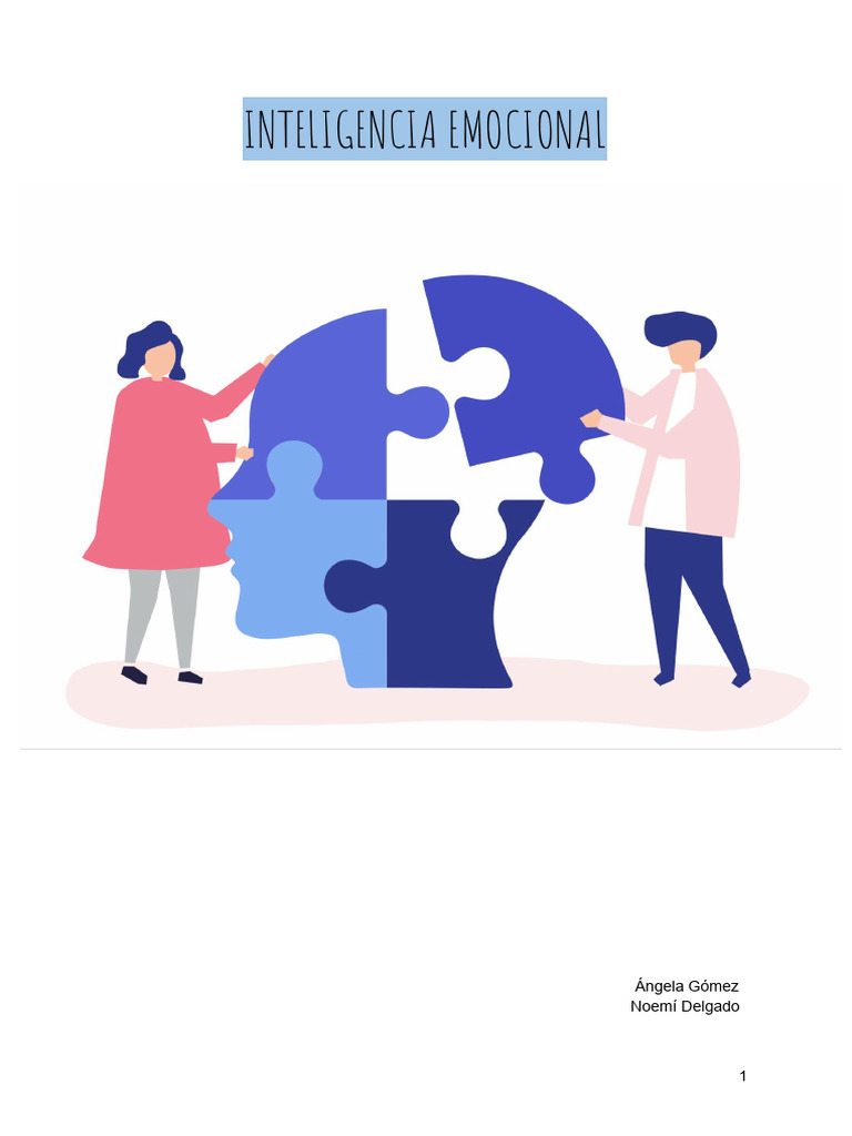 Inteligencia Emocional | PDF | Las emociones | Inteligencia emocional