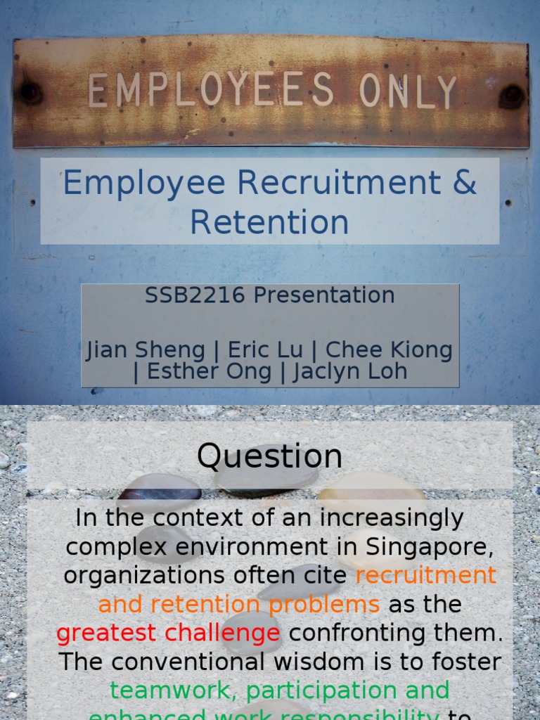 Employee Recruitment & Retention | PDF | Employee Retention | Turnover ...