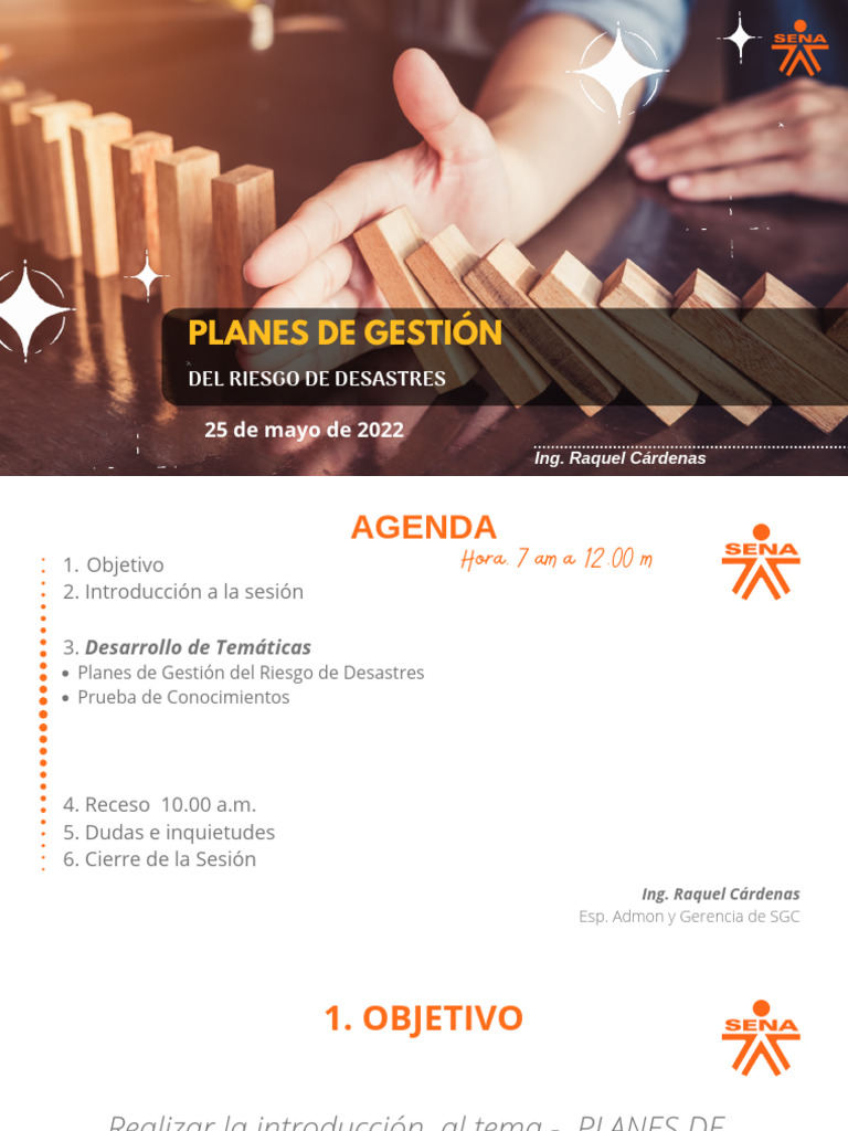 Gesti N Del Riesgo de Desastres | PDF