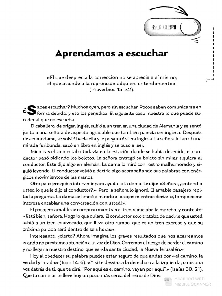 Aprendamos A Escuchar | PDF