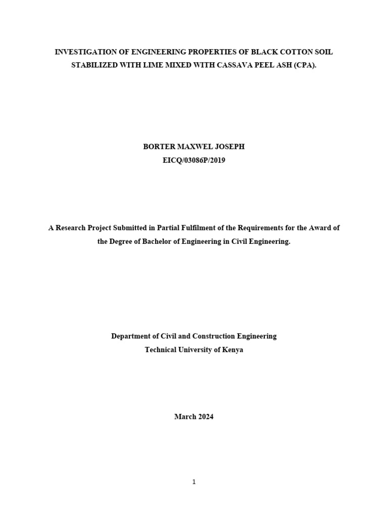 Max Project 1st Sumission | PDF | Materials | Natural Materials