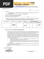 Daily Manning Schedule | PDF