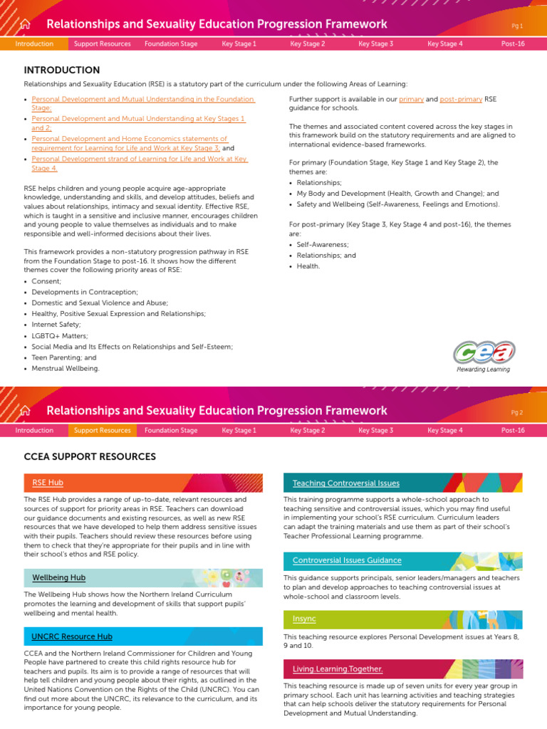 RSE Progression Framework - 2 | PDF
