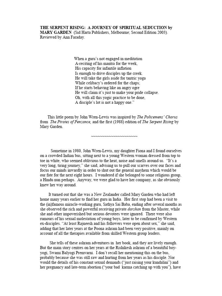 The Serpent Rising | Download Free PDF | Guru | Yoga