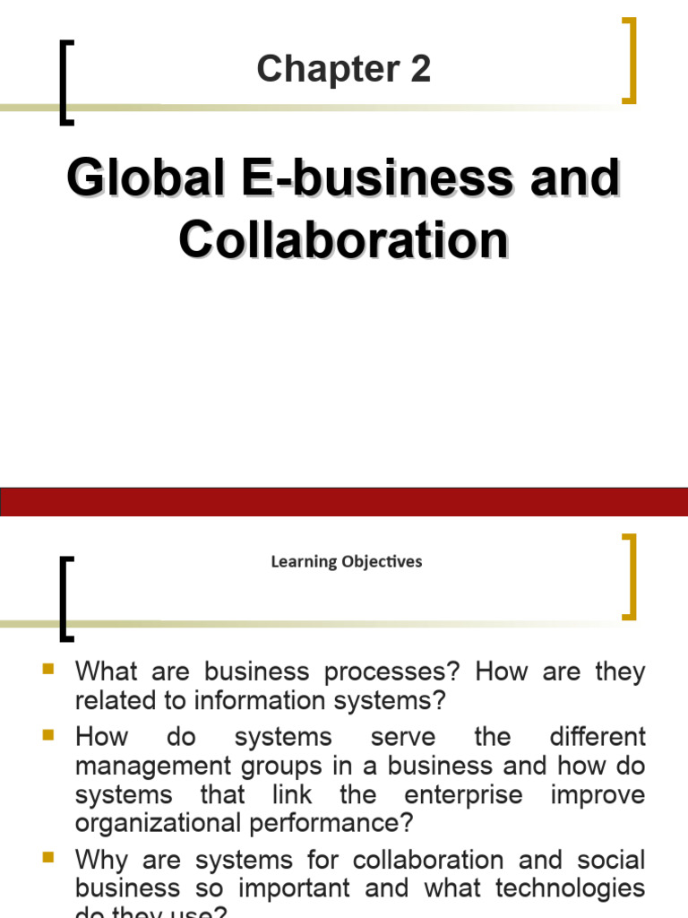 Laudon MIS Chapter 2 | PDF