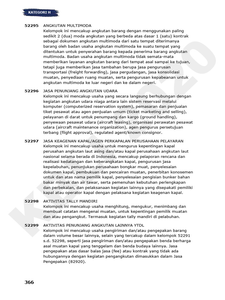 From Kbli-2020 - 52297 Jasa Keagenan Kapal - Agen Perkapalan Perusahaan ...