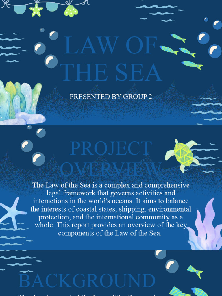 Overview of the Law of the Sea | PDF