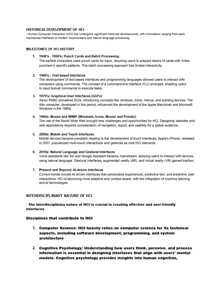 Hci Reviewer | PDF | Human–Computer Interaction | Graphical User Interfaces Hci Reviewer | PDF | Human–Computer Interaction | Graphical User Interfaces