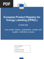 EUDR User Guide EO v1.0 - EN | PDF | Login | Password